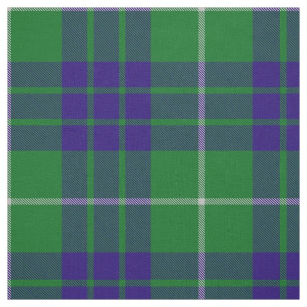 Clan Hamilton Tartan Fabric | Zazzle