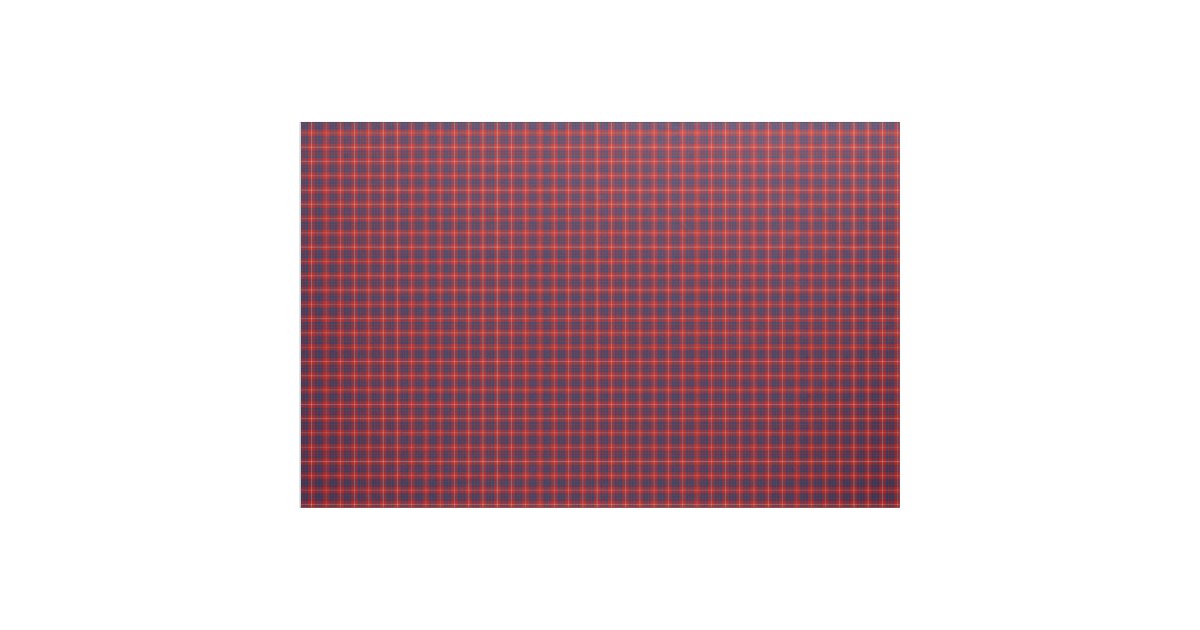 Clan Hamilton Tartan Fabric | Zazzle