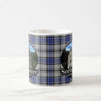 Clan Hannay Sorbie Tower Castle Tartan Coffee Mug | Zazzle