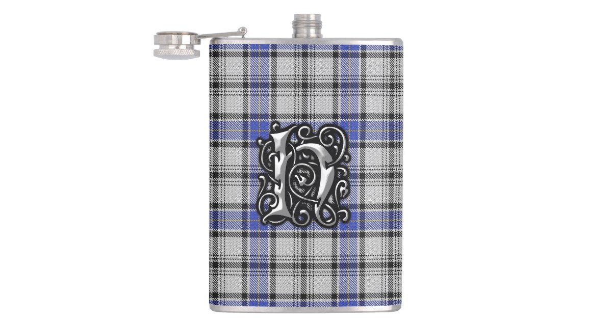 Clan Hannay Tartan Old Scotland Flask Zazzle
