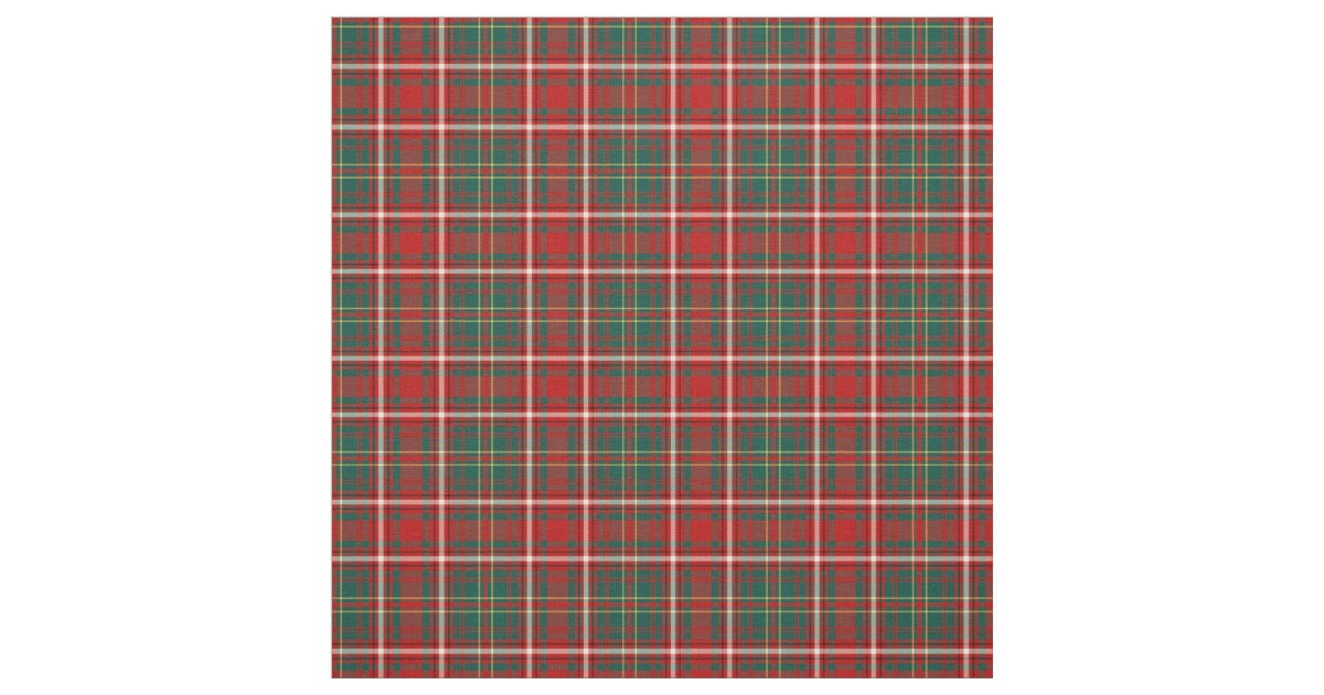 Clan Hay Tartan Fabric | Zazzle