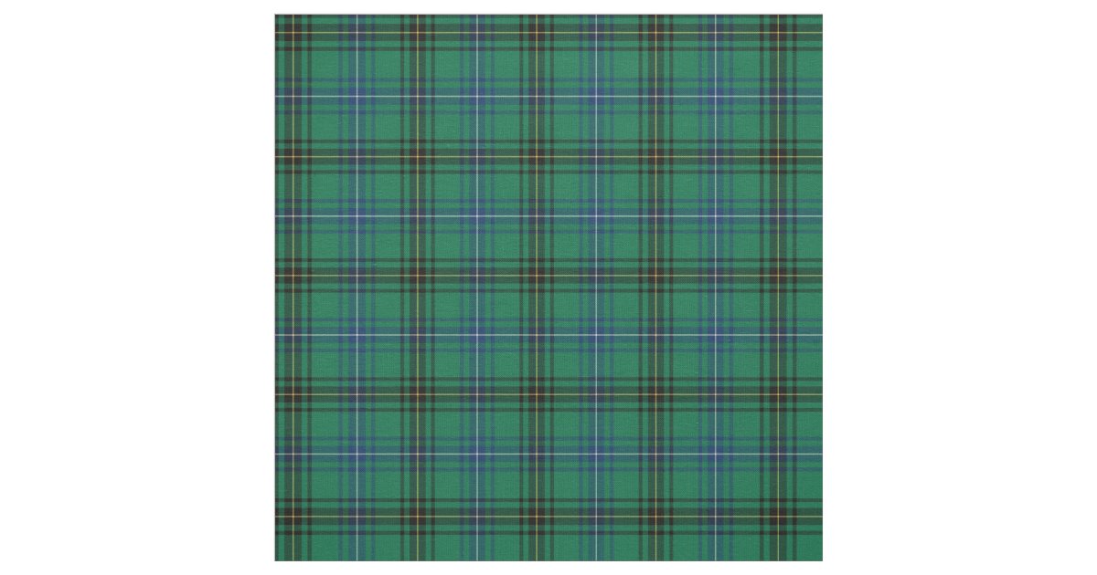 Clan Henderson Tartan Fabric | Zazzle