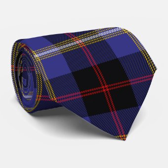 Clan Hill Tartan Neck Tie | Zazzle