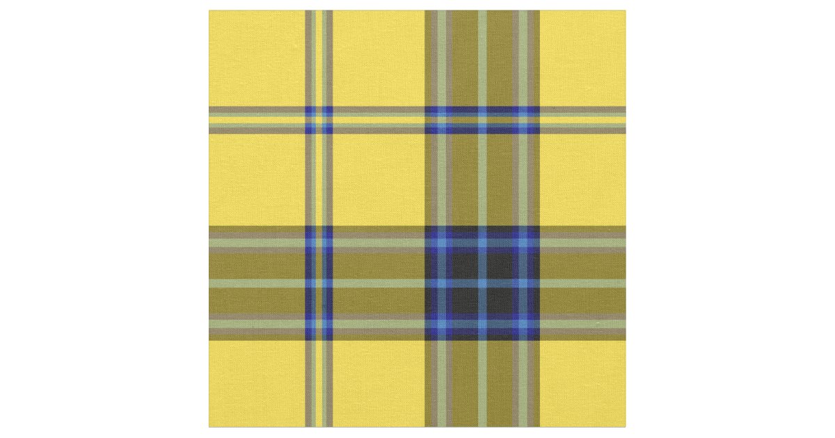 Clan Hughes (USA) Tartan Fabric | Zazzle