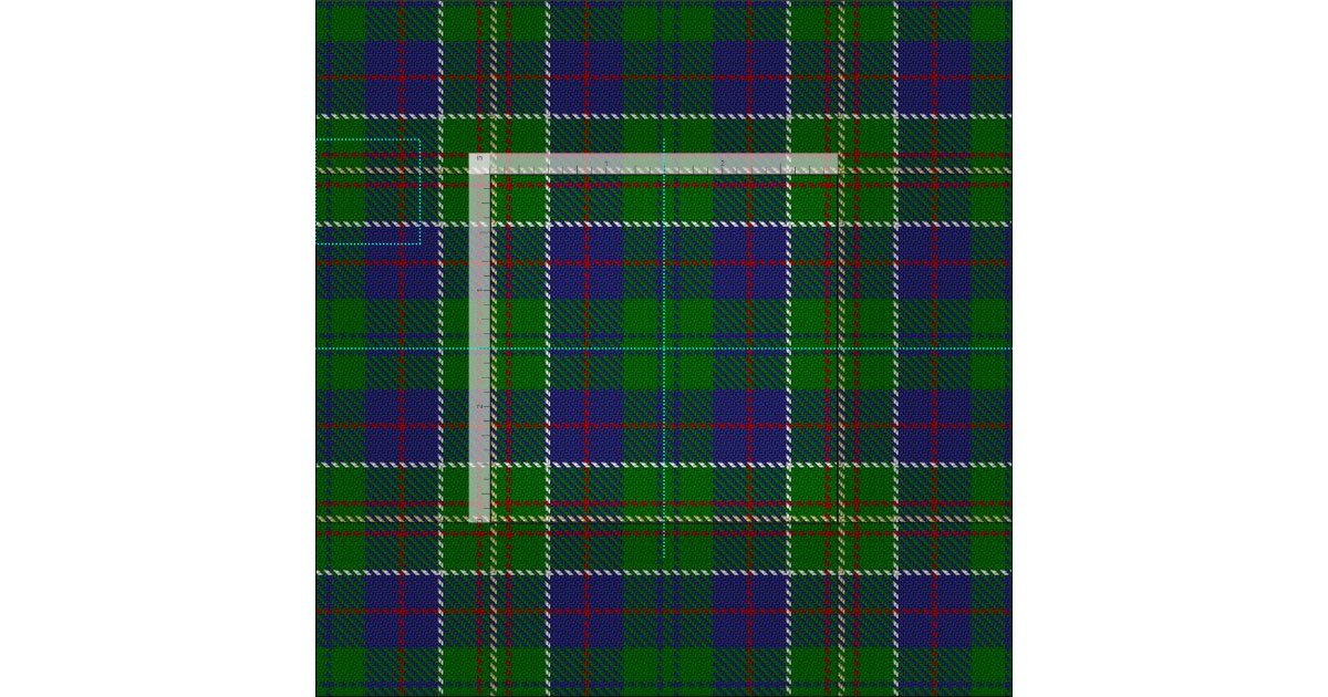 Clan Hunter Scottish Tartan Plaid Fabric | Zazzle