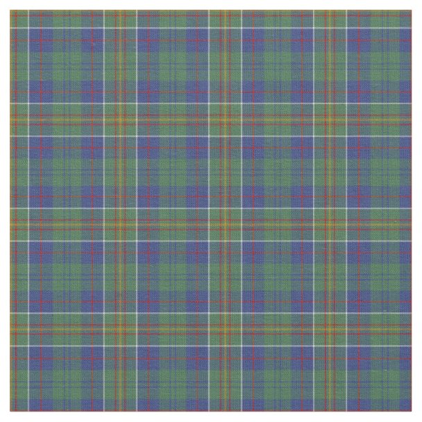 Clan Hunter Scottish Tartan Plaid Fabric | Zazzle.com