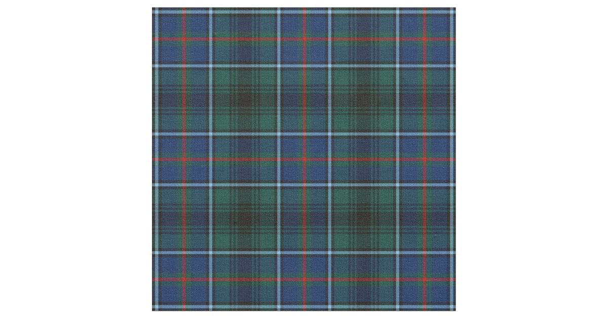 Clan Innes Hunting Tartan Fabric | Zazzle