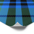 Clan Keith Crest over Tartan Poster | Zazzle