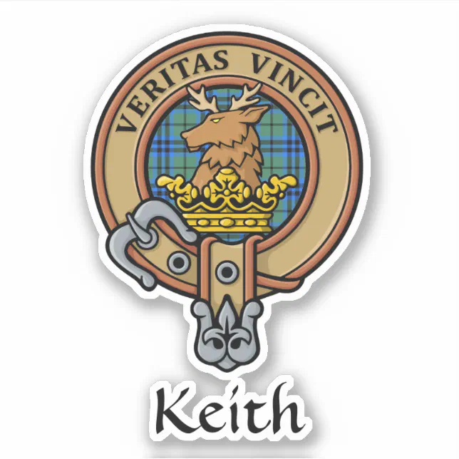 Clan Keith Crest Sticker | Zazzle
