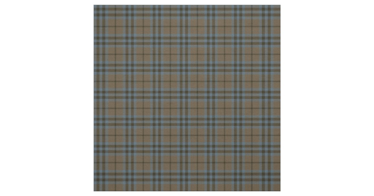 Clan Keith Weathered Tartan Fabric | Zazzle