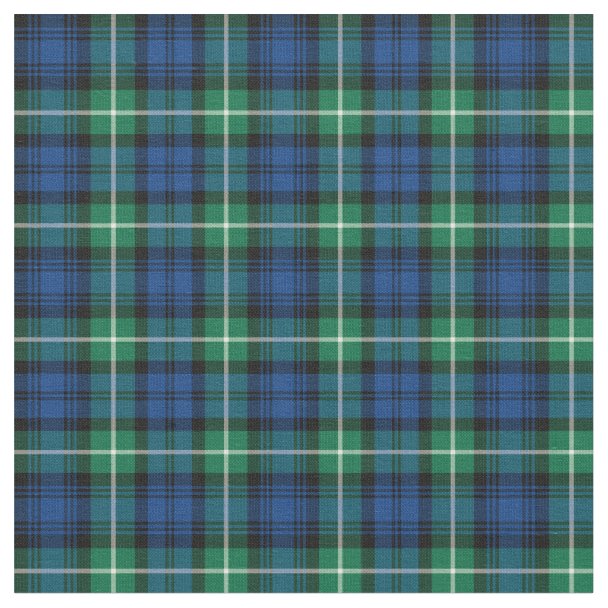 Clan Currie Scottish Tartan Plaid Fabric | Zazzle.com