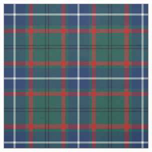 Clan Currie Scottish Tartan Plaid Fabric | Zazzle