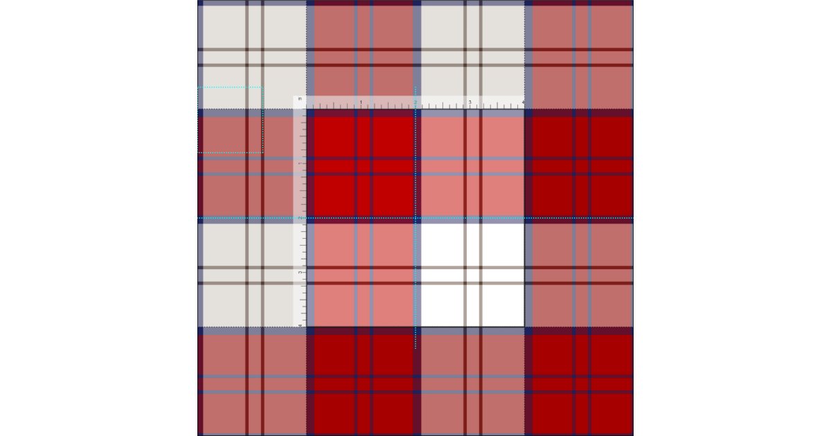 Clan Lennox Dress Tartan Red and White Plaid Fabric | Zazzle.com