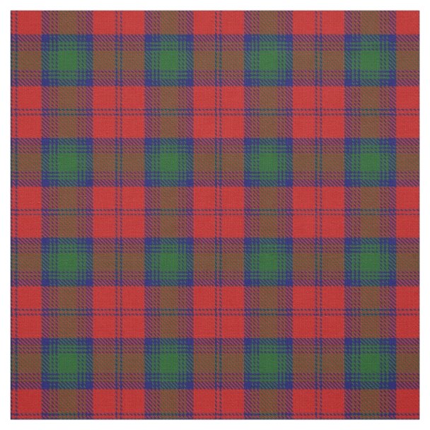 Clan Currie Scottish Tartan Plaid Fabric Zazzle
