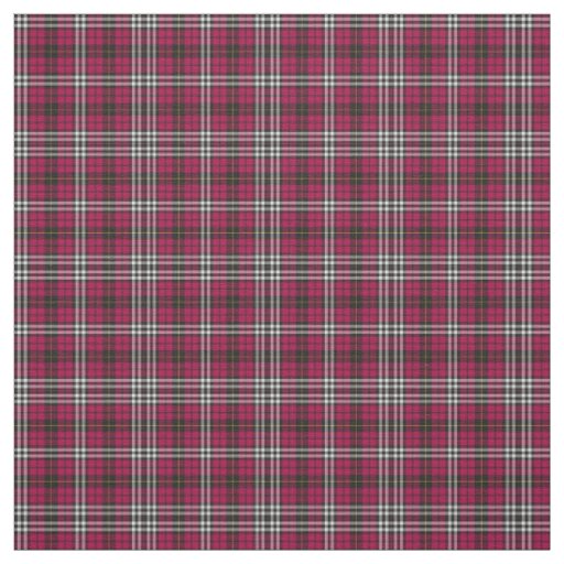 Clan Little Tartan Plaid Fabric | Zazzle
