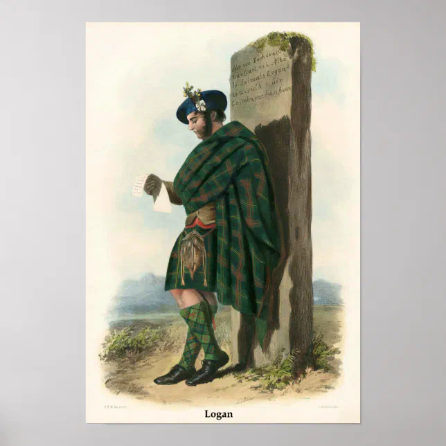 Clan Logan Poster | Zazzle
