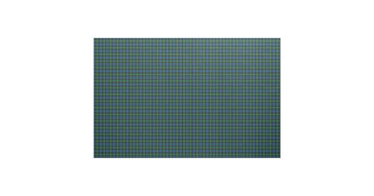 Clan Lyon Scottish Tartan Plaid Fabric | Zazzle