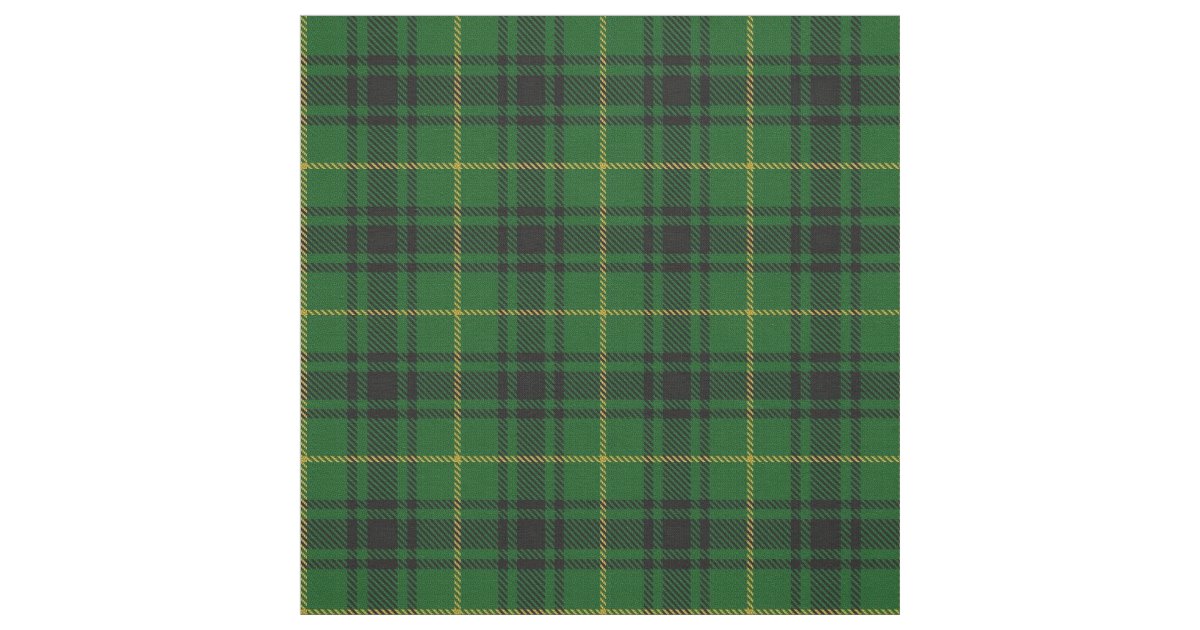 Clan MacArthur Arthur Scottish Tartan Plaid Fabric | Zazzle
