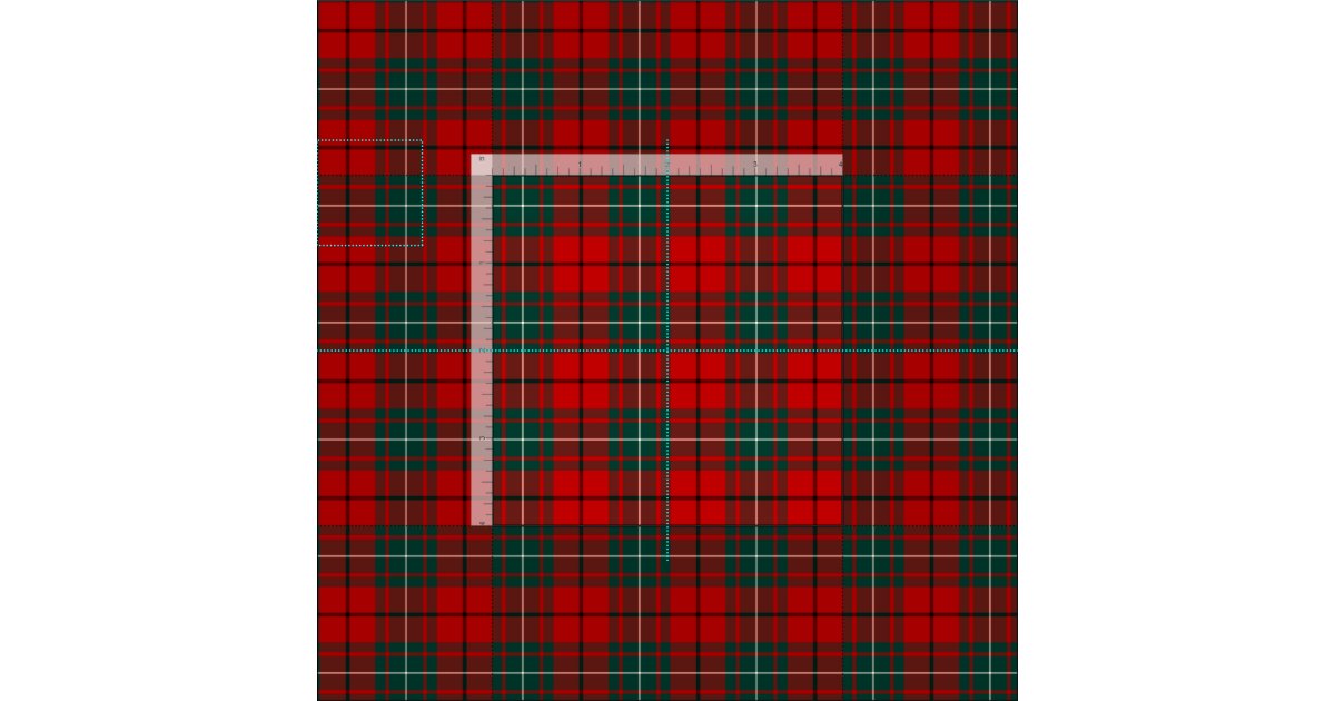 Clan MacAulay Tartan Fabric | Zazzle