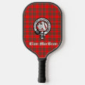 Clan MacBean Crest Badge & Tartan Personalized Pickleball Paddle | Zazzle