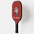 Clan MacBean Crest Badge & Tartan Personalized Pickleball Paddle | Zazzle