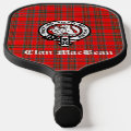 Clan MacBean Crest Badge & Tartan Personalized Pickleball Paddle | Zazzle
