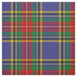 MacBeth Tartan Print Fabric | Zazzle