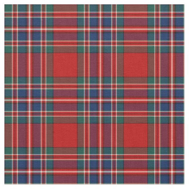 Clan Alexander Tartan Fabric | Zazzle.com