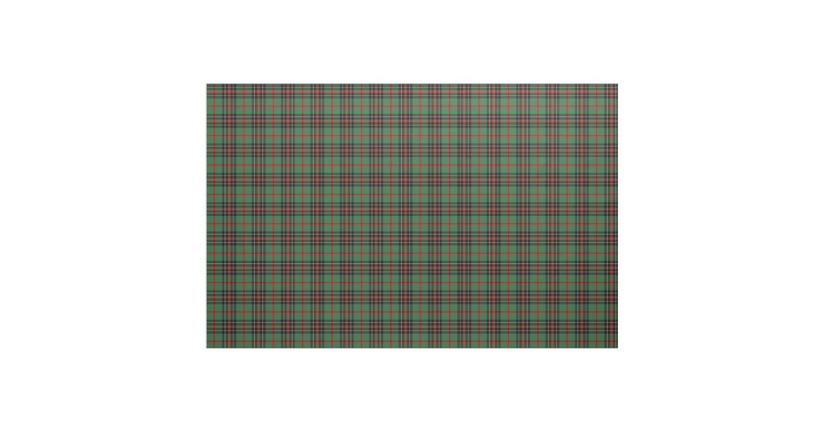 Clan MacHardy Tartan Fabric | Zazzle