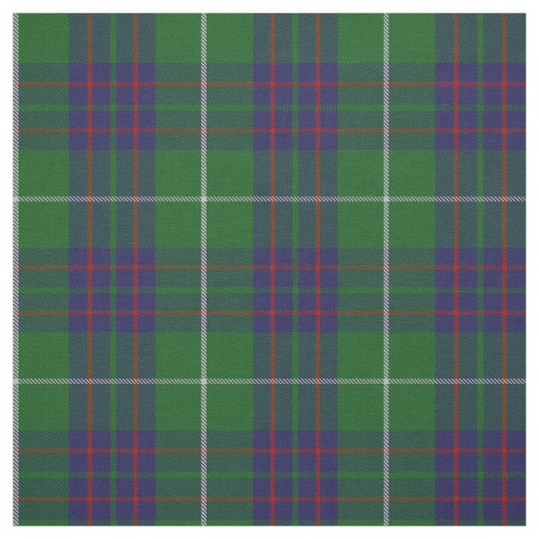 MacIntyre Tartan Print Fabric | Zazzle
