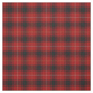 Scottish Clan MacIver Tartan Plaid Fabric | Zazzle