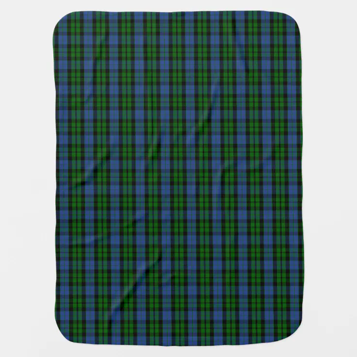 Clan MacKay Tartan Receiving Blanket | Zazzle