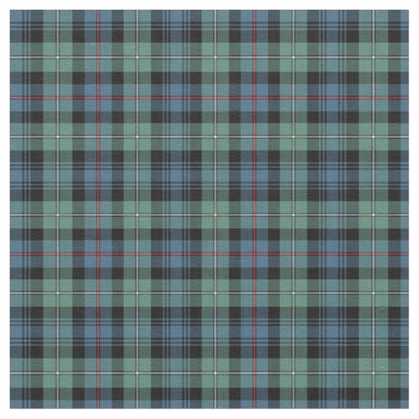 Clan Mackenzie Modern Tartan Fabric | Zazzle