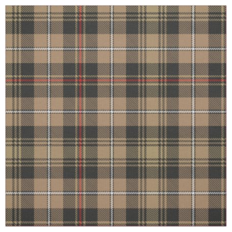 Clan Mackenzie Weathered Tartan Fabric | Zazzle