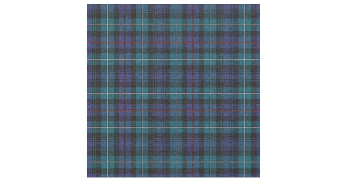 Clan Mackenzie Modern Tartan Fabric | Zazzle