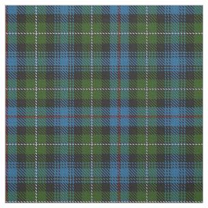 Clan Mackenzie Modern Tartan Fabric | Zazzle