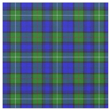 Clan Mackenzie Modern Tartan Fabric | Zazzle