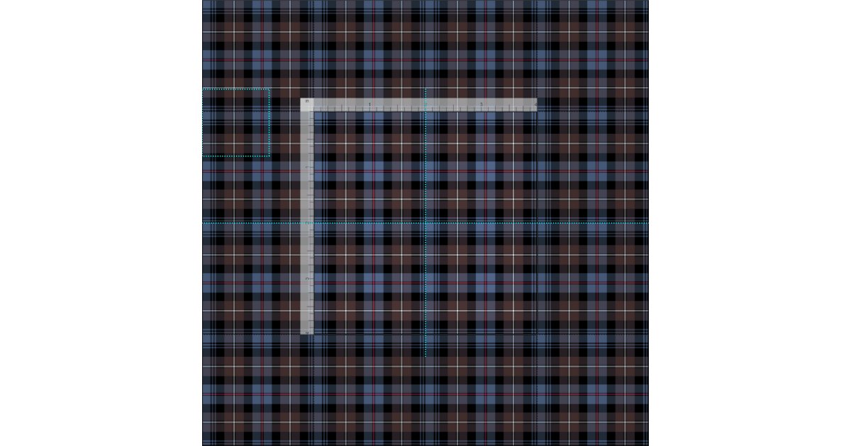 Clan Mackenzie Weathered Tartan Fabric | Zazzle