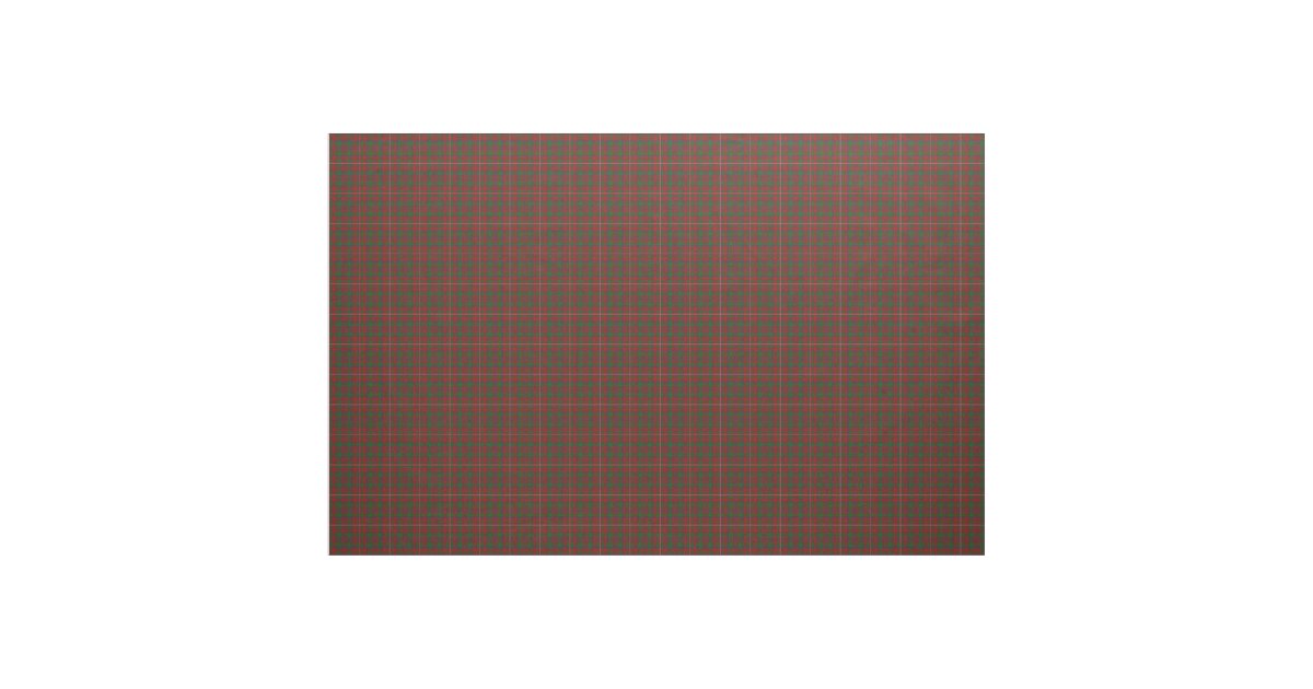 Clan MacKinnon Scottish Tartan Plaid Fabric | Zazzle