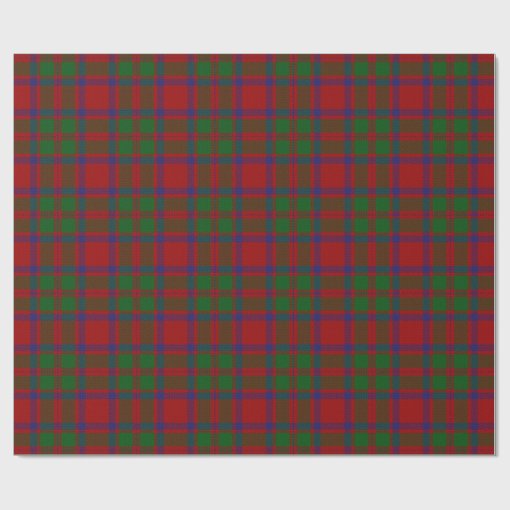 Clan MacKintosh McIntosh Scottish Tartan Wrapping Paper | Zazzle