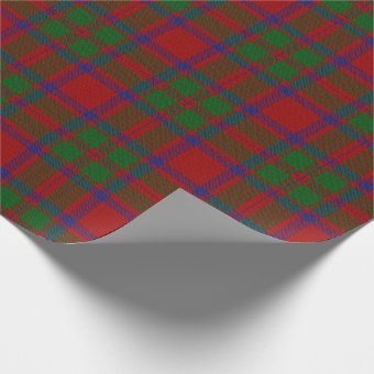 Clan MacKintosh McIntosh Scottish Tartan Wrapping Paper | Zazzle