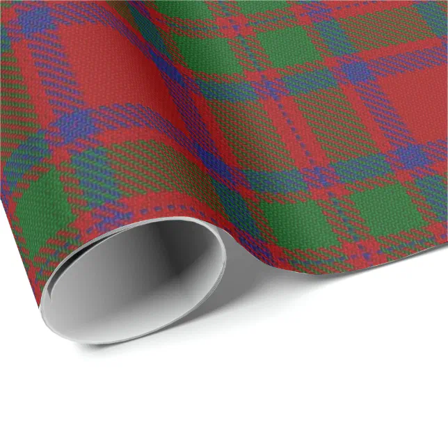 Clan MacKintosh McIntosh Scottish Tartan Wrapping Paper | Zazzle