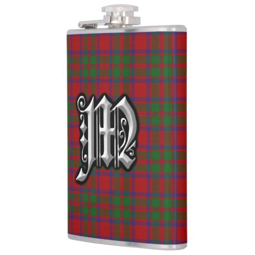 Clan MacKintosh McIntosh Tartan Old Scotland Flask | Zazzle