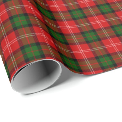 Clan MacKintosh Tartan Wrapping Paper | Zazzle