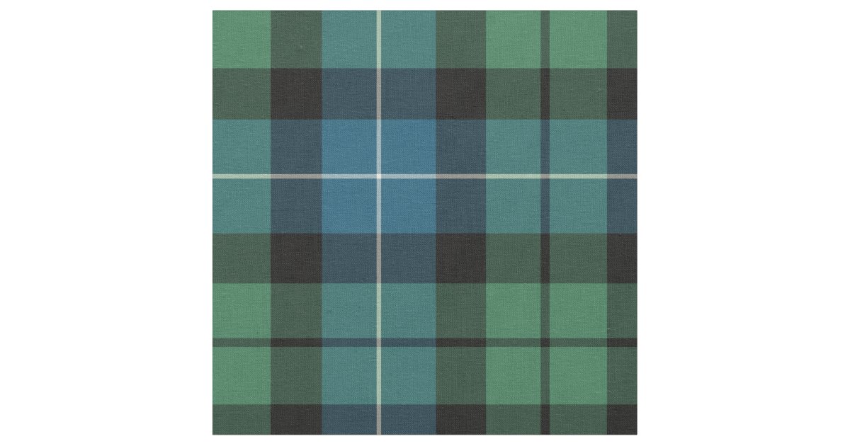 Clan MacKirdy Tartan Fabric | Zazzle