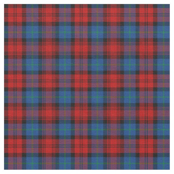 Scottish Clan MacLachlan Tartan Plaid Fabric | Zazzle.com