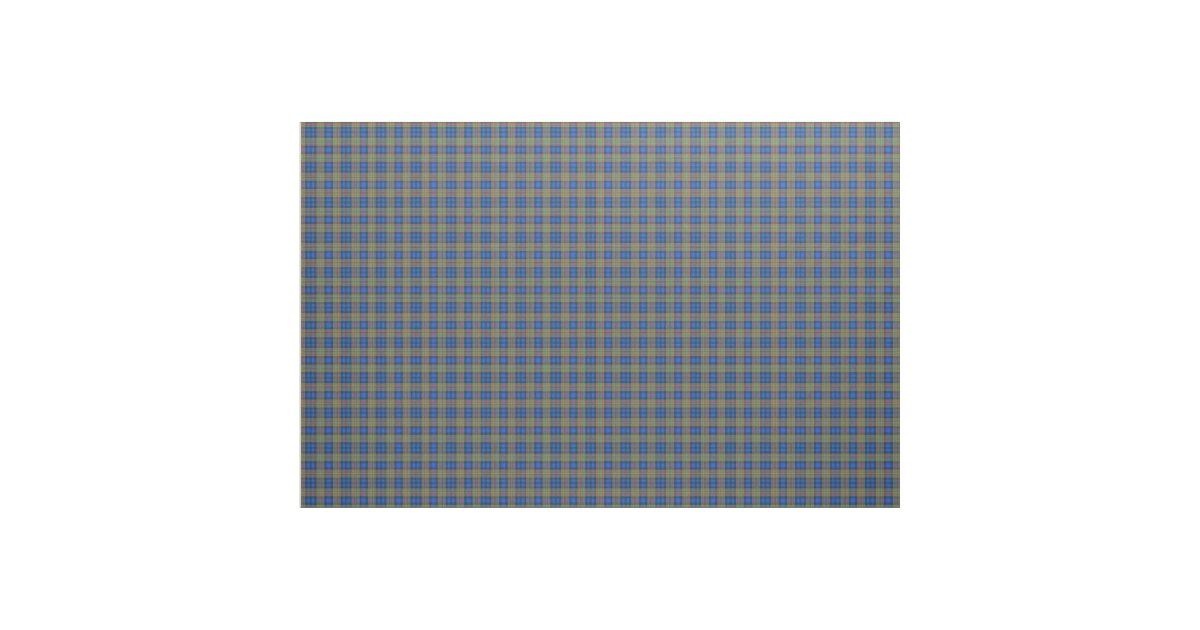 Clan MacLellan 2 Scottish Tartan Plaid Fabric | Zazzle