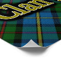 Clan MacLeod Scottish Tartan Hold Fast Poster | Zazzle