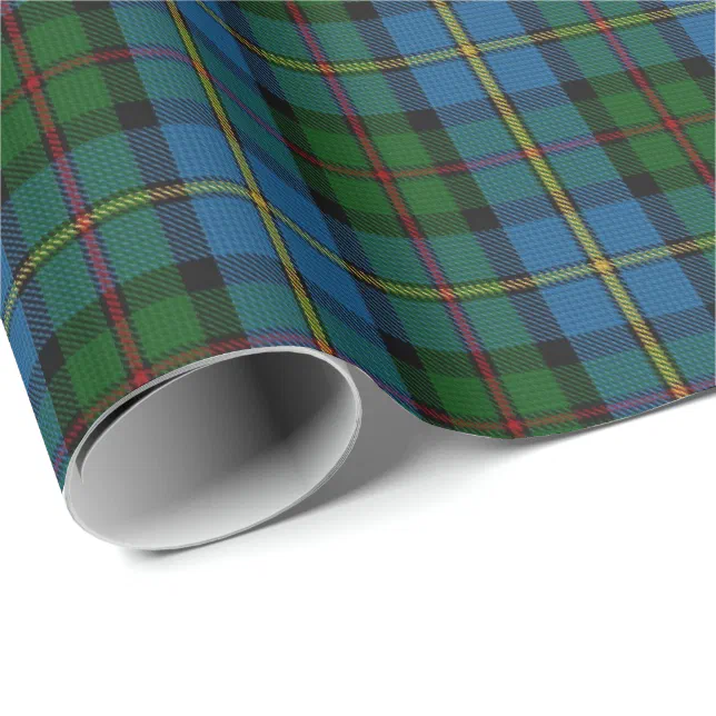 Clan MacLeod Scottish Tartan Wrapping Paper | Zazzle