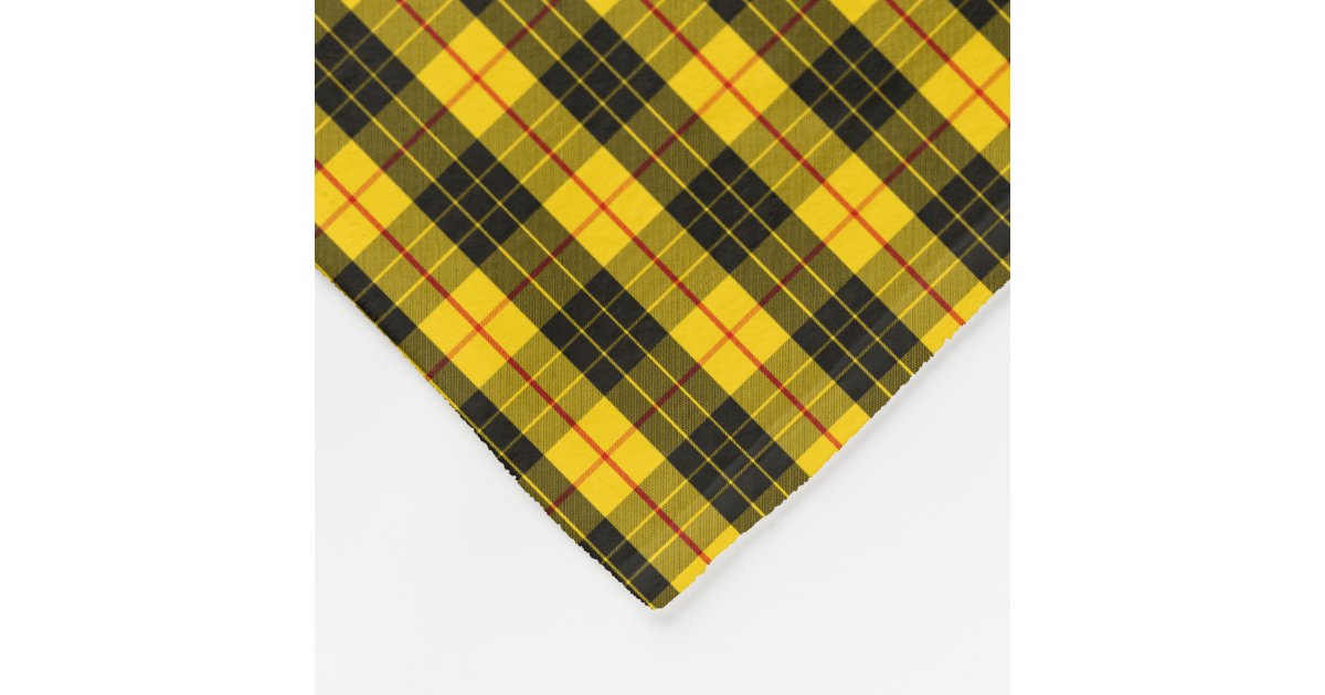 Clan Macleod Tartan Fleece Blanket | Zazzle